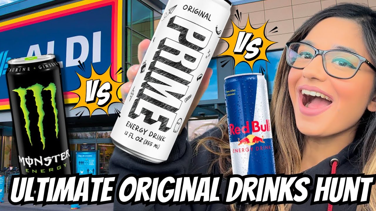 FINDING ORIGINAL PRIME ENERGY, MONSTER AND RED BULL - WHICH ENERGY ...