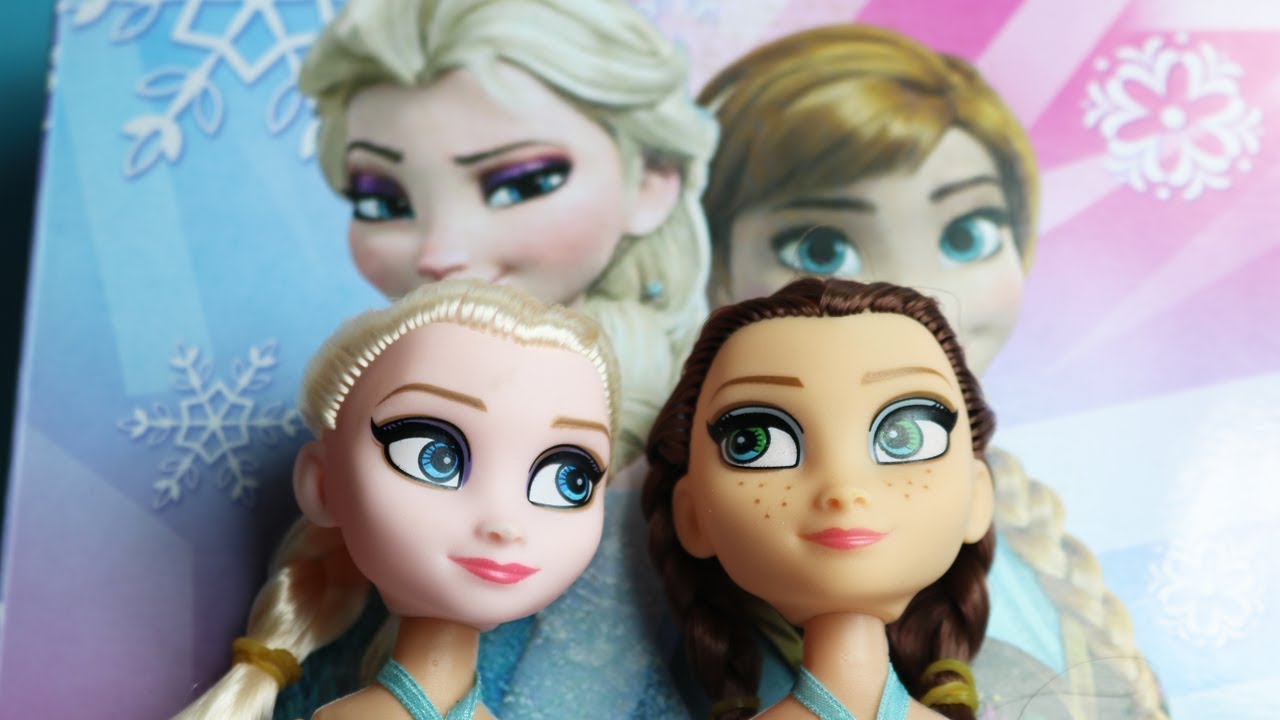 Η Έλσα και η Άννα απο τη Frozen! - Παιδική χαρά - YouTube