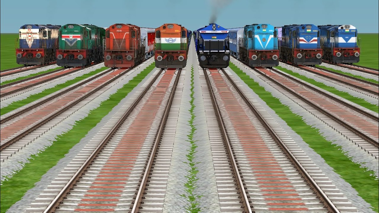 Railworks Indian Train Simulator | Indian Train Simulator TRACKS 👣 ...