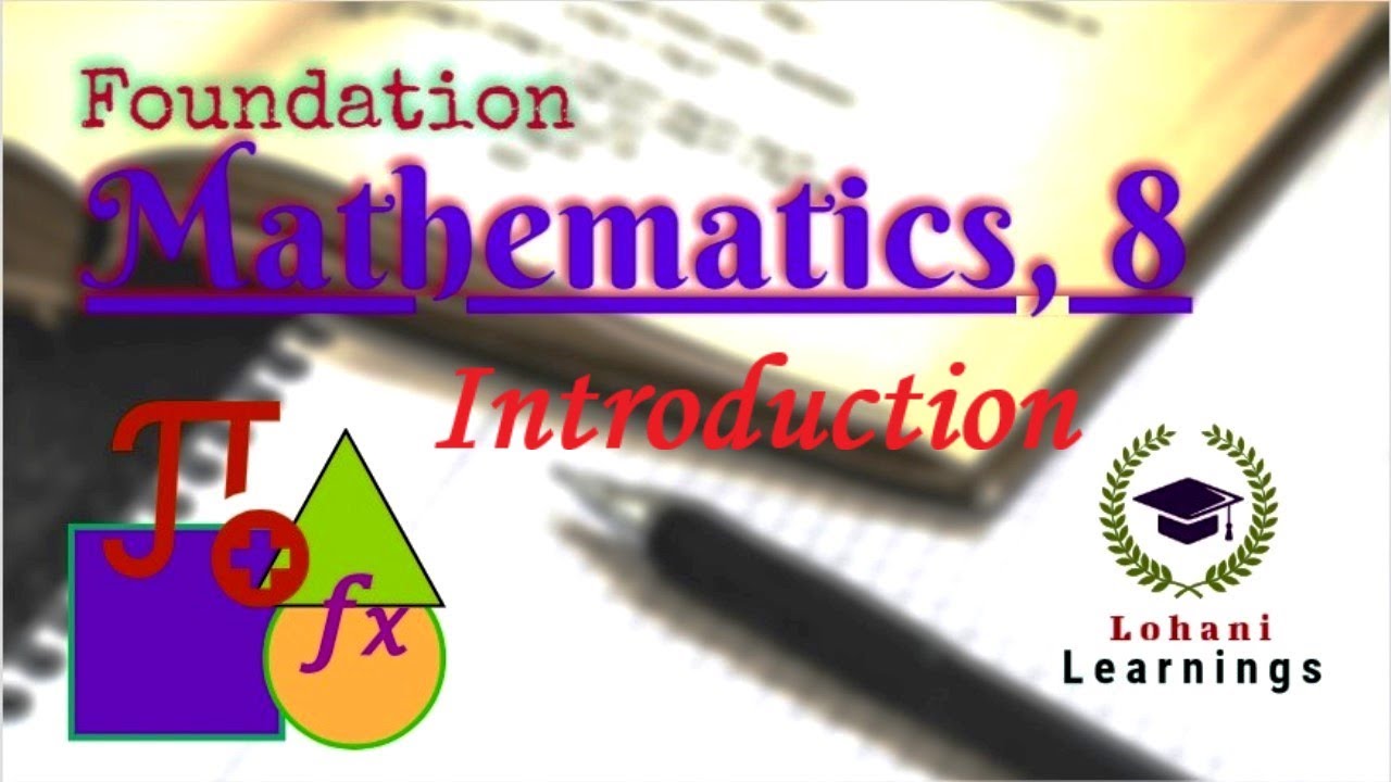 Class 8th Mathematics Introduction. Mathematics Syllabus Class 8th ...