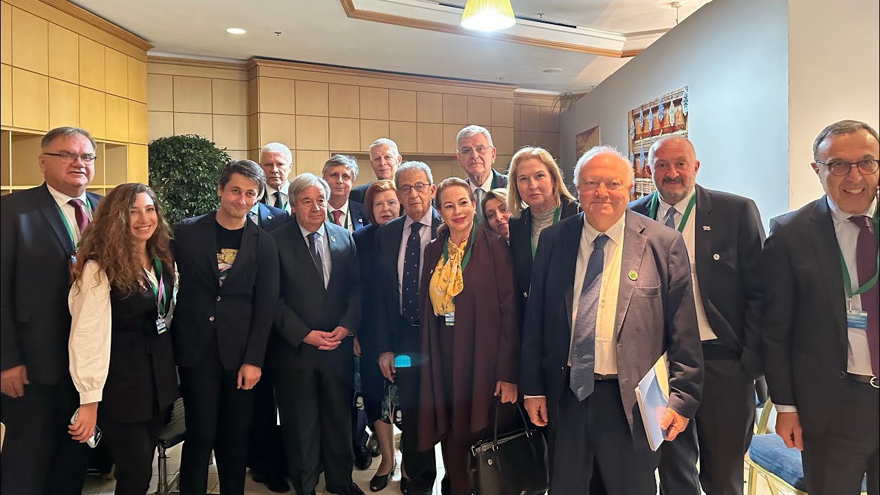 NGIC Members meeting with Secretary-General of the UN - YouTube