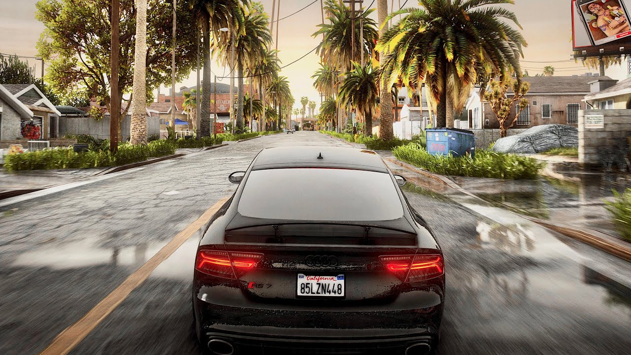 GTA VI DEMO Graphics RAGE 7 - Free Roam Gameplay - ULTRA 4K PC [RTX4090] - YouTube