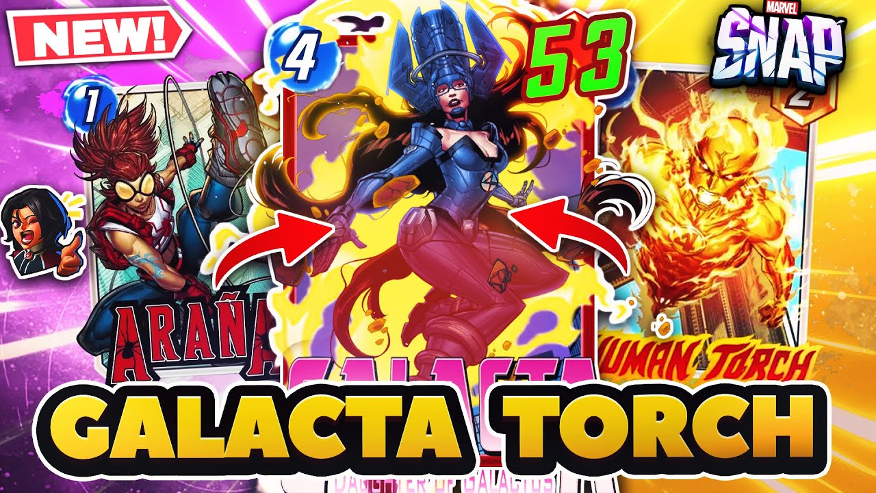 *RIDICULOUSLY HUGE* Galacta & Human Torch COMBO Is TOO GOOD! | Marvel ...