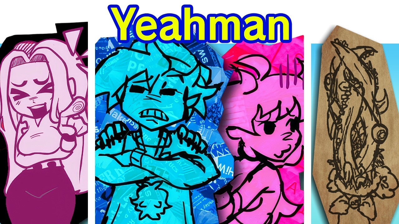 Friday Night Funkin' Yeahman | BF GF & Cool Rappers (Epic Music/Songs ...