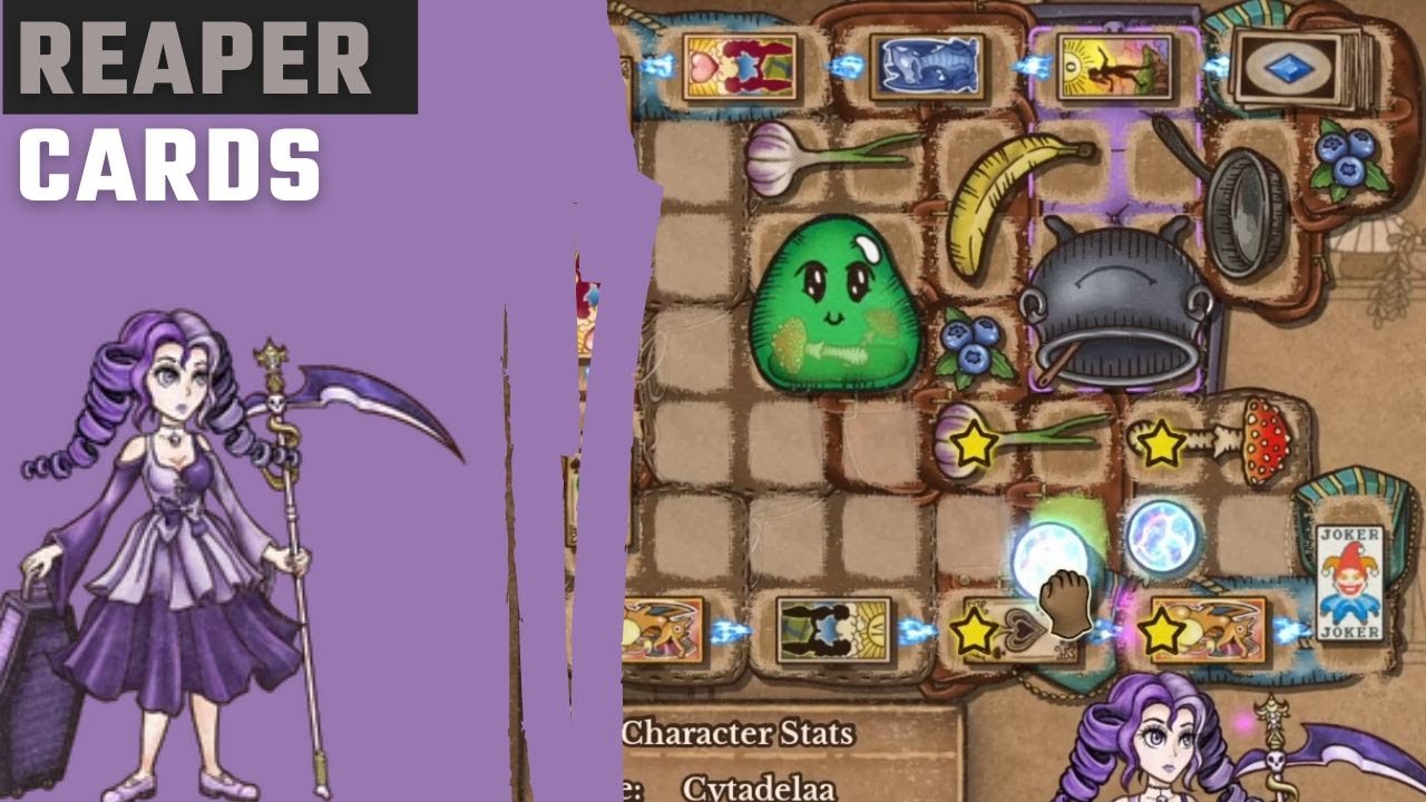 Backpack Battles - Reaper Cards - YouTube