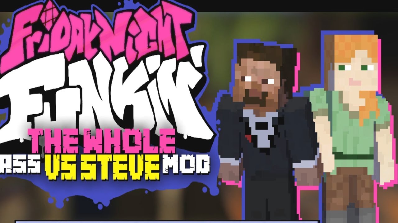 Steve (Minecraft) VS FNF Full Week (Friday Night Funkin) New Update ...