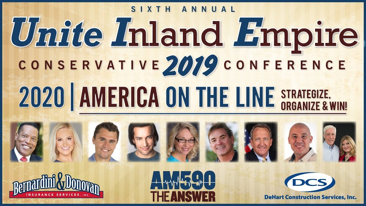 2019 UNITE IE CONSERVATIVE CONFERENCE - Tomi Lahren and Brandon Straka ...
