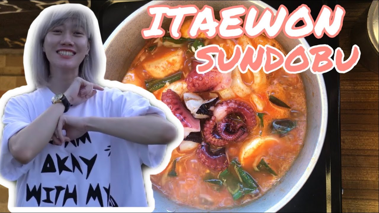 ITAEWON FOOD SERIES FROM ITAEWON CLASS? | COOKING ITAEWON SUNDOBU RIA ...
