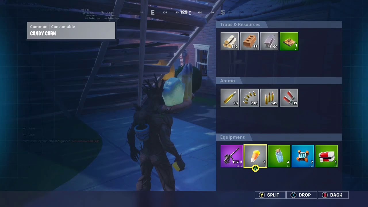 New Candy Corn On Fortnite - YouTube
