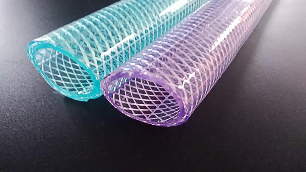 reinforce plastic hose knitting machine|pvc yarn reinforcement hose ...