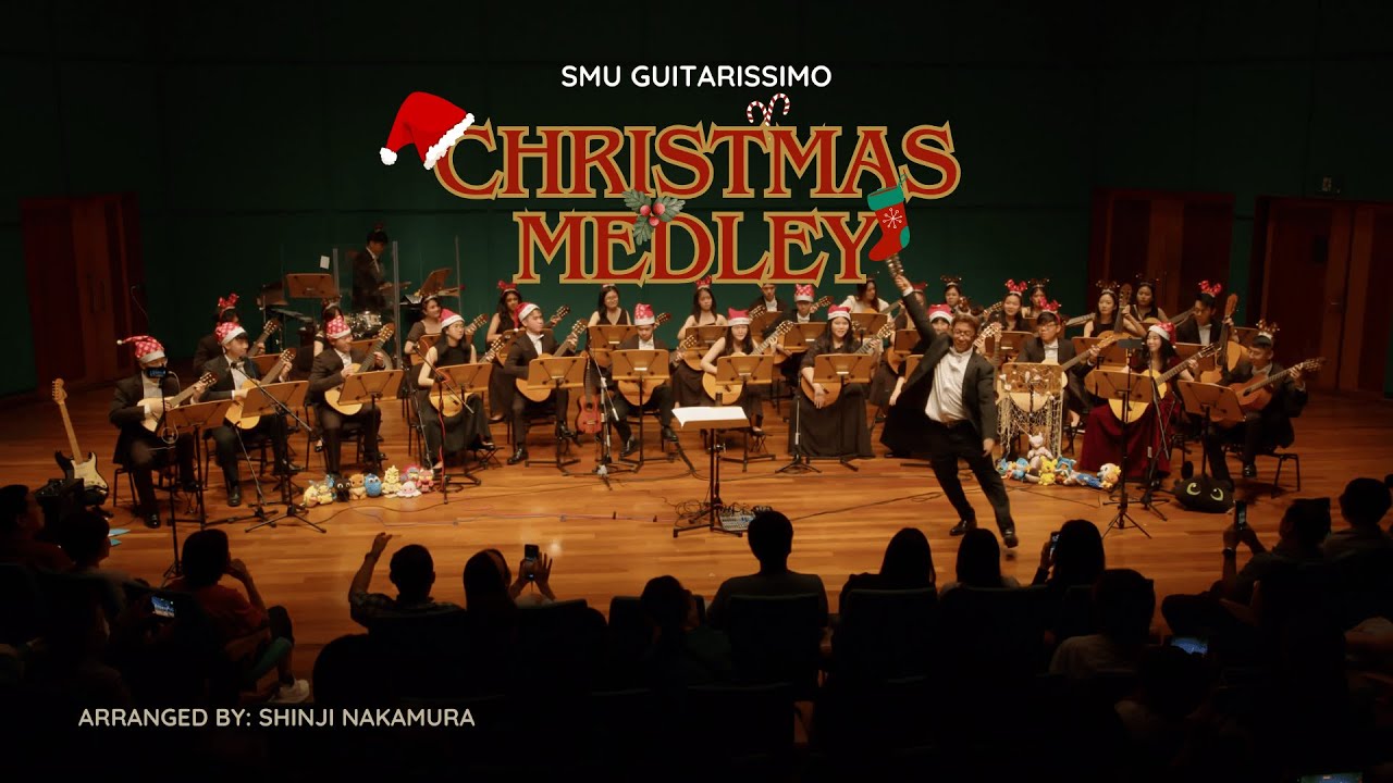 Christmas Medley | SMU Guitarissimo [SMU Guitar Ensemble] - YouTube