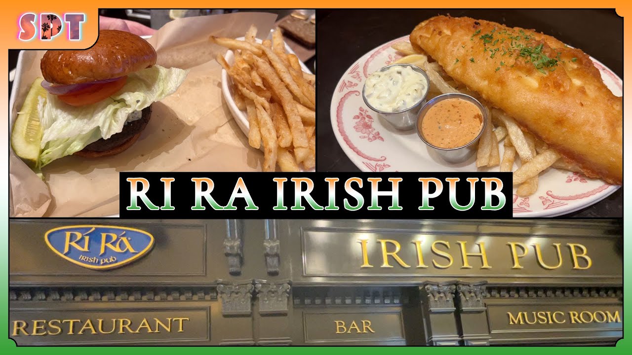 Ri Ra Irish Pub inside Mandalay Bay Shoppes in Las Vegas - YouTube