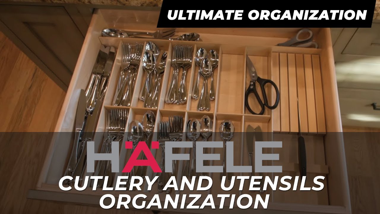 The Best Kitchen Organization For Your Cutlery and Utensils! - Hafele ...