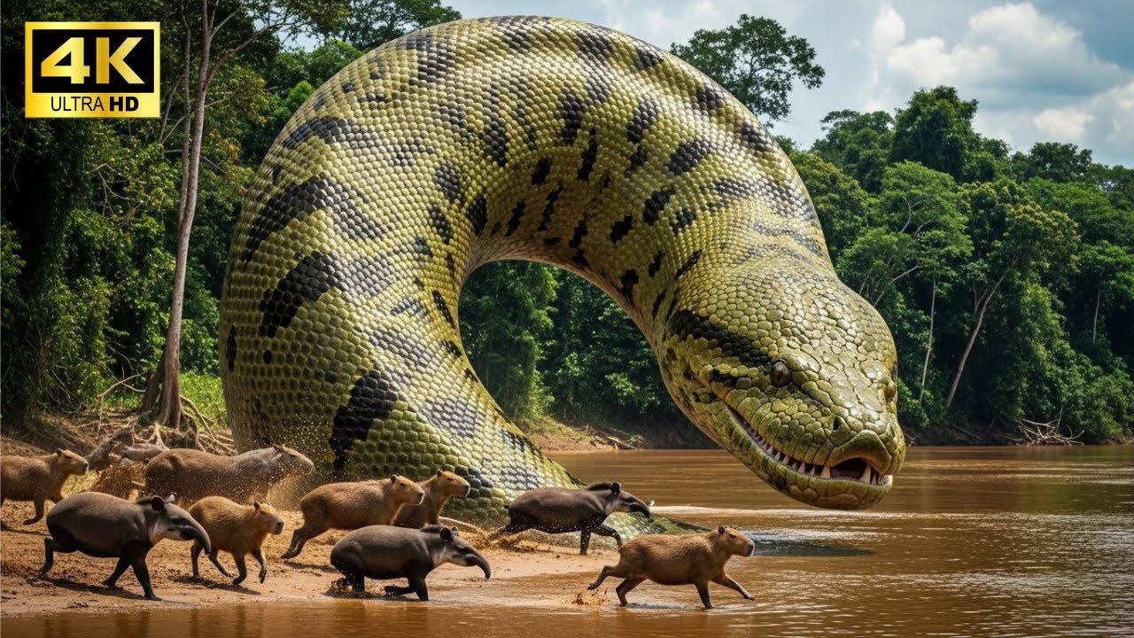 Wildlife Encounters: Epic Predator Battles in the Amazon Rainforest ...