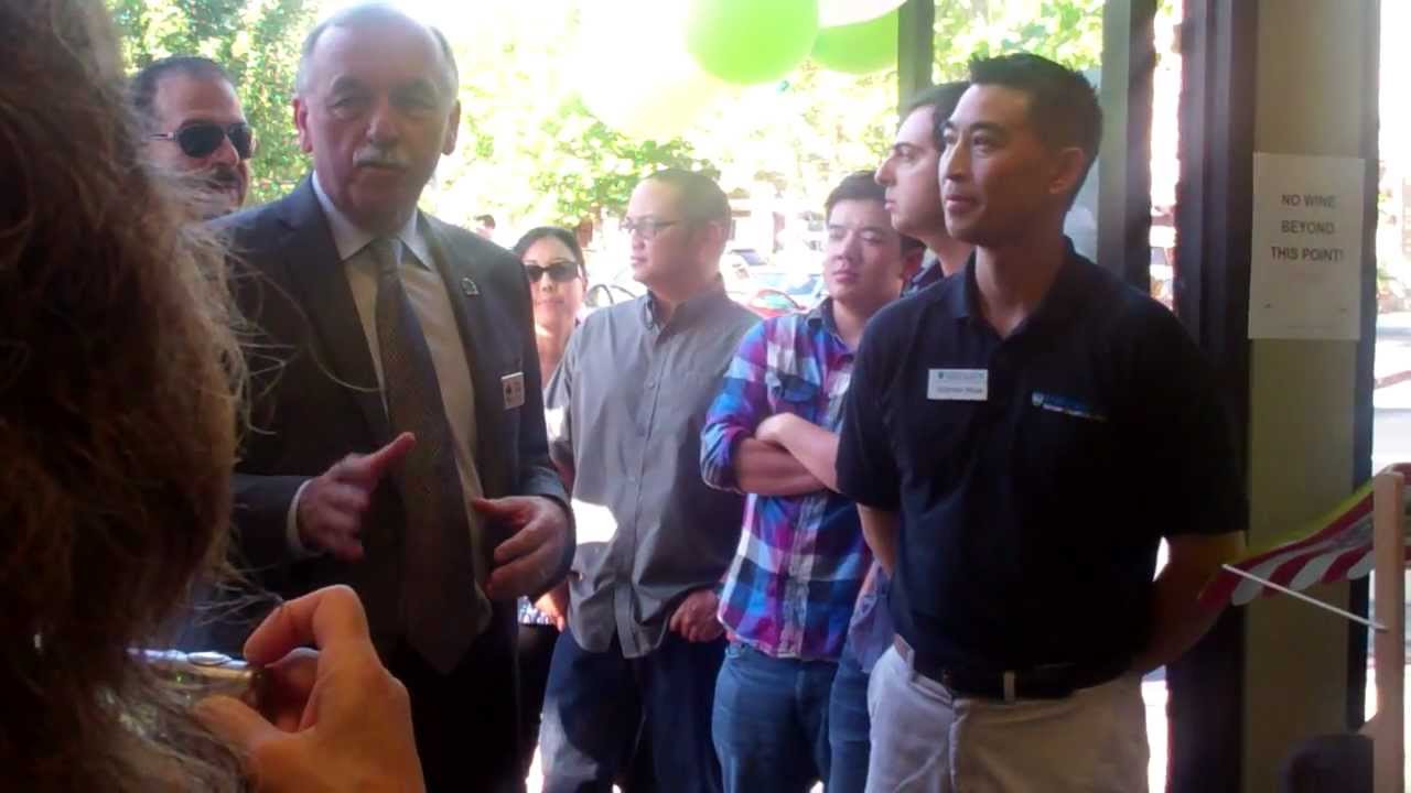 Newell Arnerich, Mayor of Danville welcomes Steven Hom Insurance ...