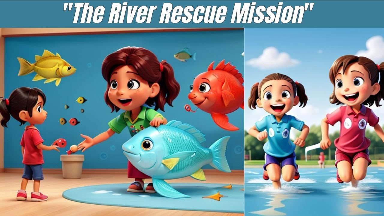"The River Rescue Mission"_albatross village_kids animated cartoon ...