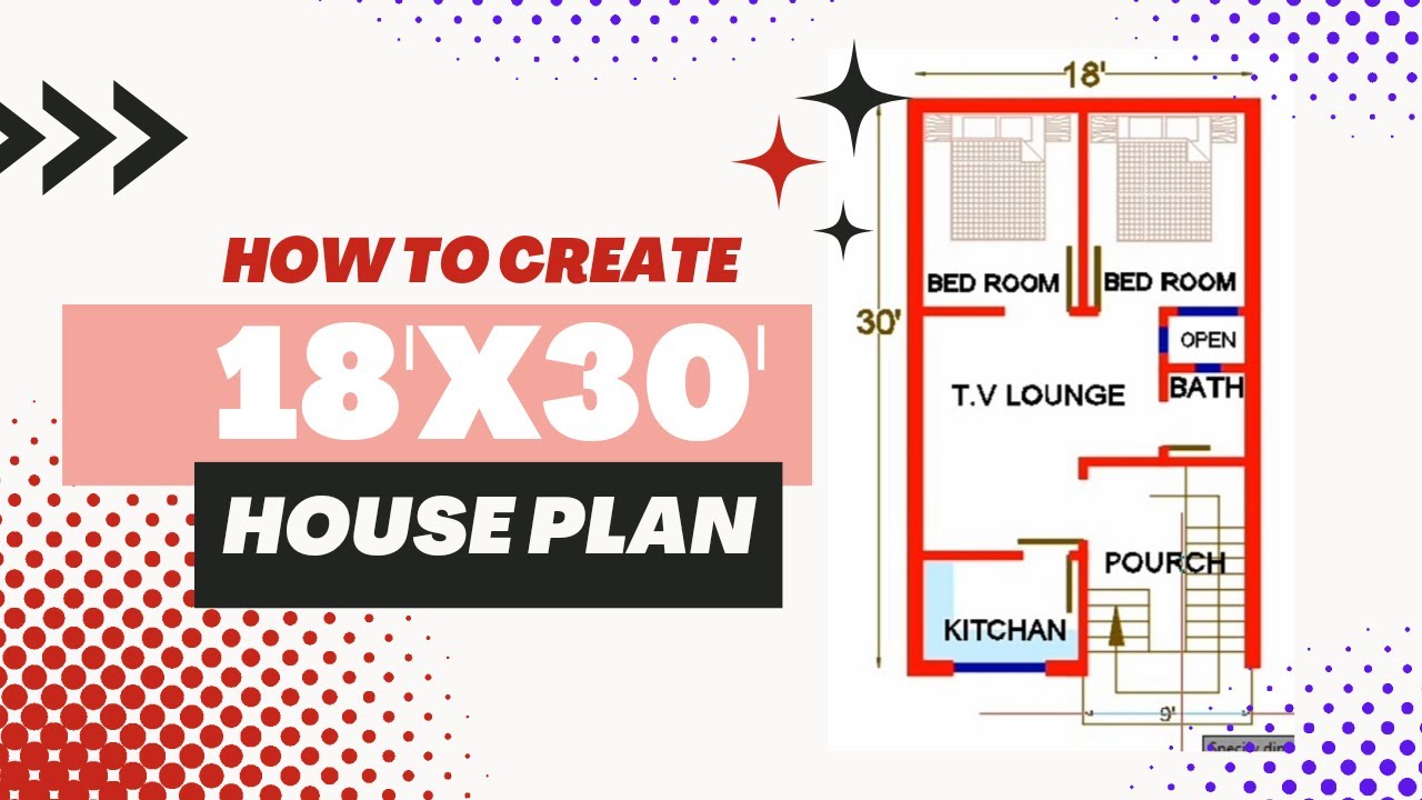 18x30 house plan | 18*30 house design | 18 by 30 ka ghar ka naksha ...