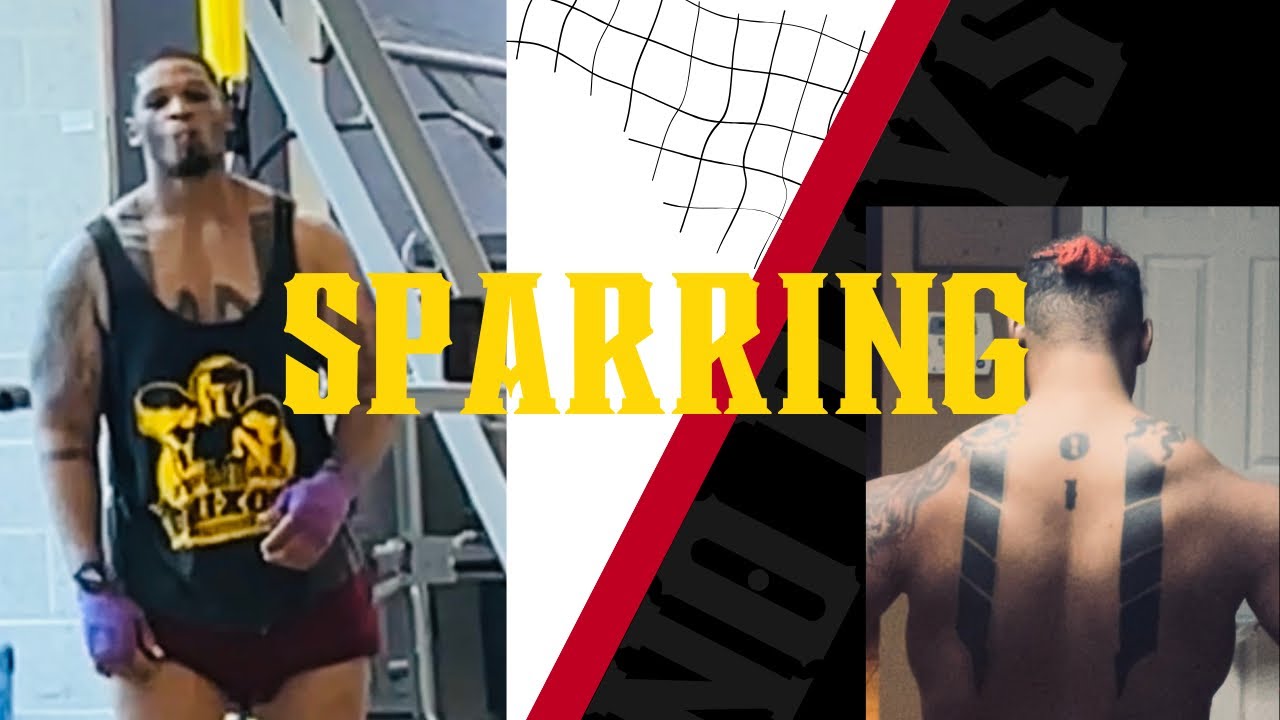 Light spar with the homie - YouTube