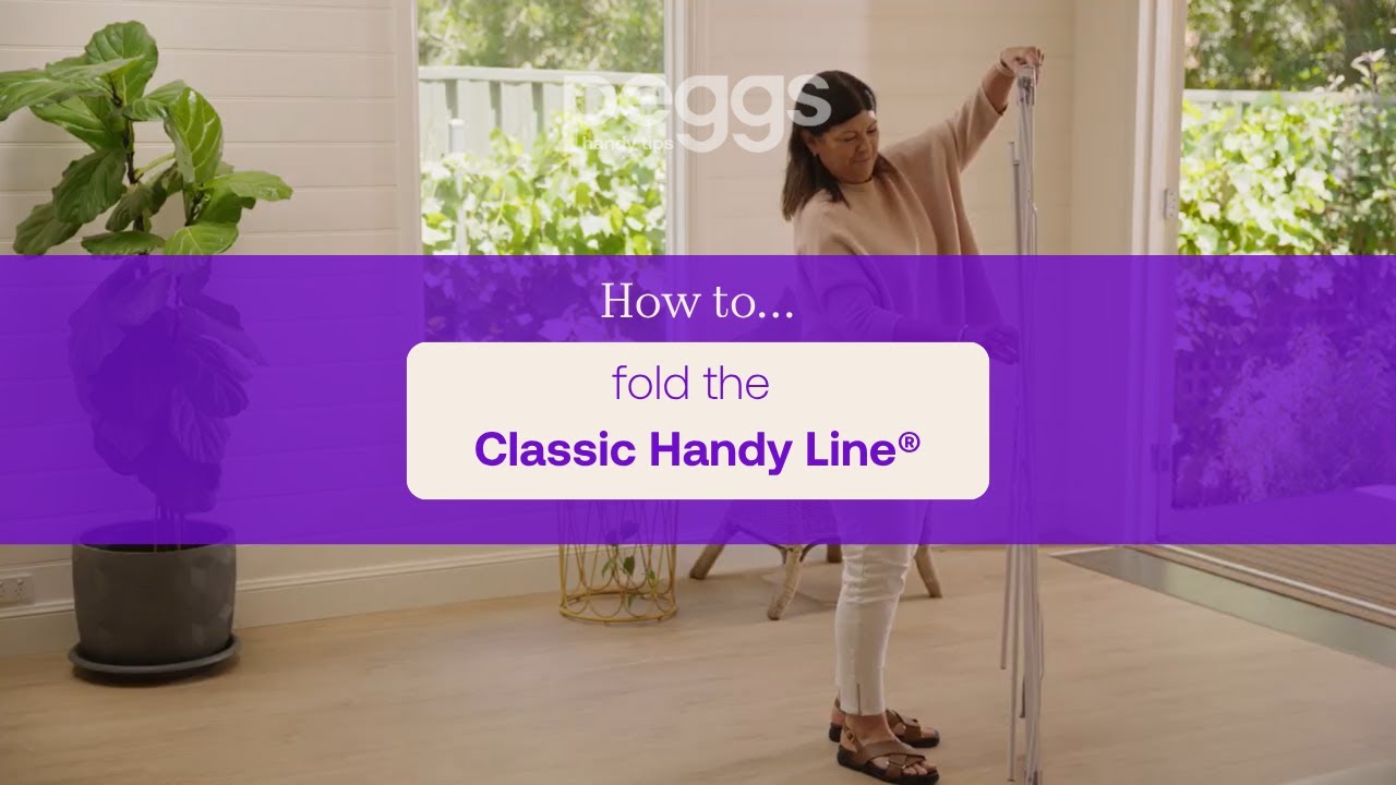 How to Fold Your Classic Handy Line | Peggs Handy Tips - YouTube