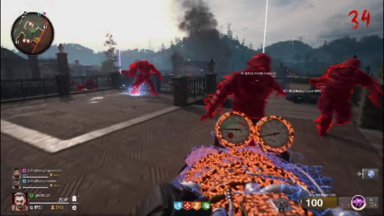 More BO6 Zombies Mode (SQUAD) Round 34 Part 2/2 - YouTube