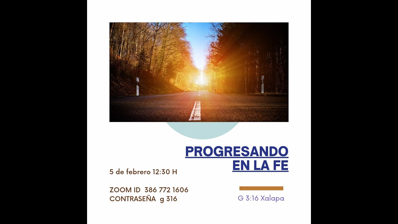 Progresando en la Fe - YouTube