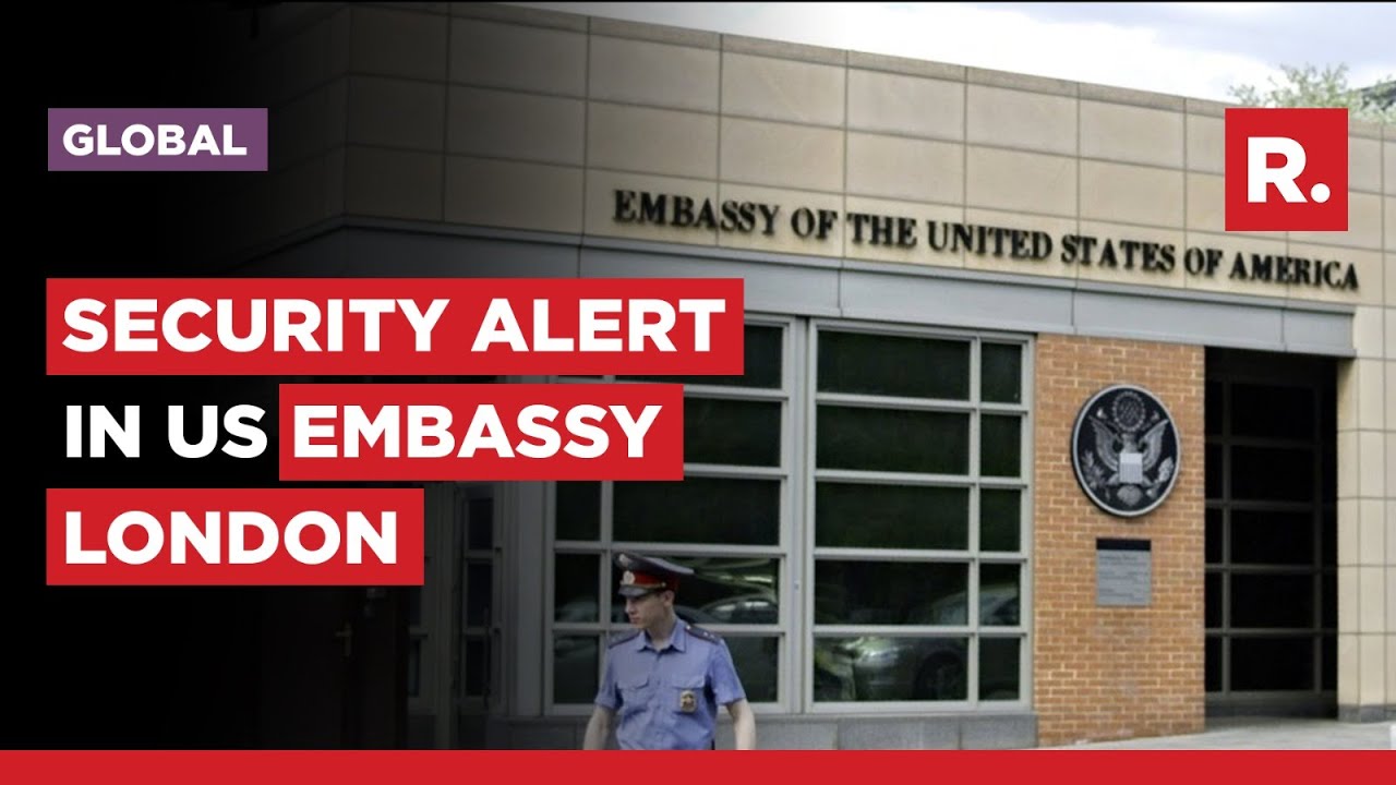 Security Alert In U.S Embassy In London; Staff Evacuated - YouTube