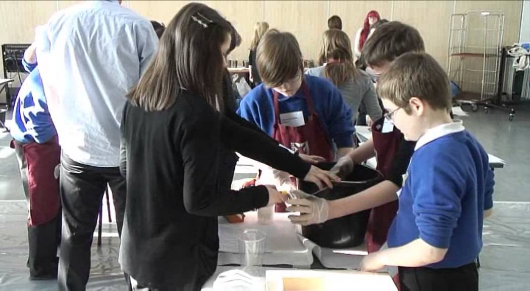 Grangemouth High School S1 Concrete Challenge 2013 - YouTube