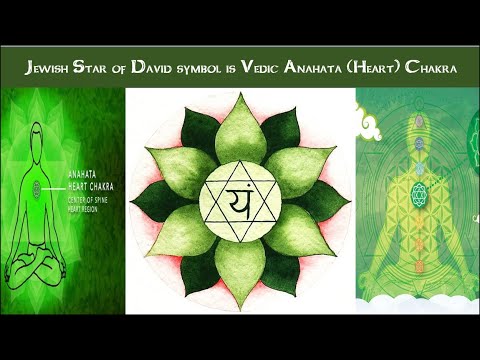 Jewish Star of David symbol is Vedic Anahata Heart Chakra - YouTube
