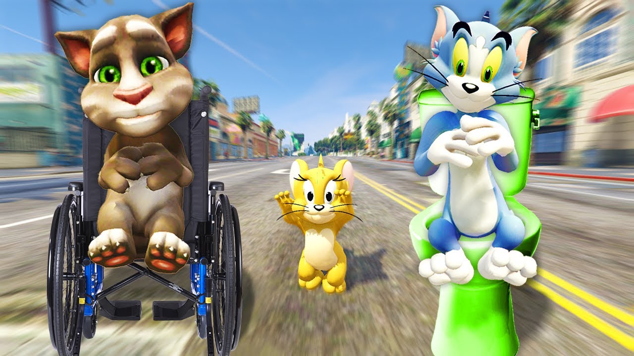 GTA 5 Epic Ragdolls | TOM from TOM AND JERRY vs TALKING TOM (Euphoria ...