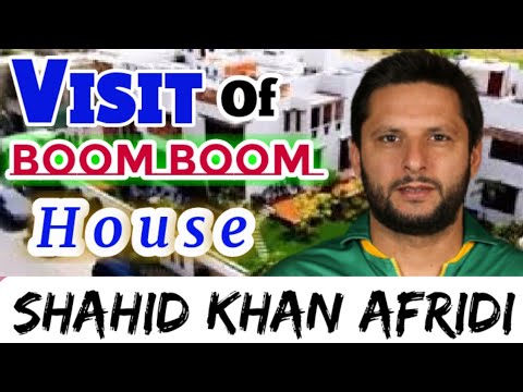 Shahid Afridi House Visit #shahidafridi #saleemtechnicaltv - YouTube