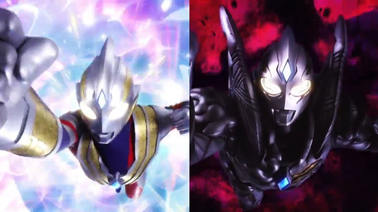 Ultraman Trigger & Trigger Dark First Time Transform #Shorts - YouTube