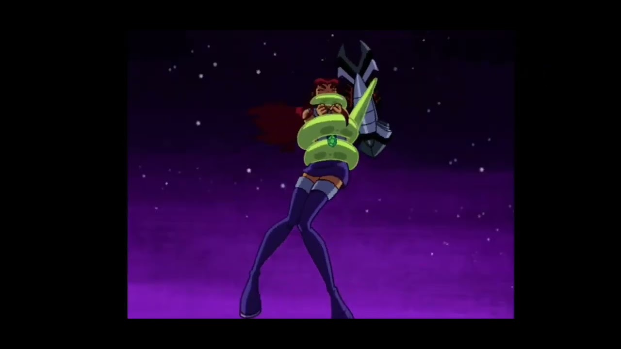 Starfire Tied And Gagged - YouTube