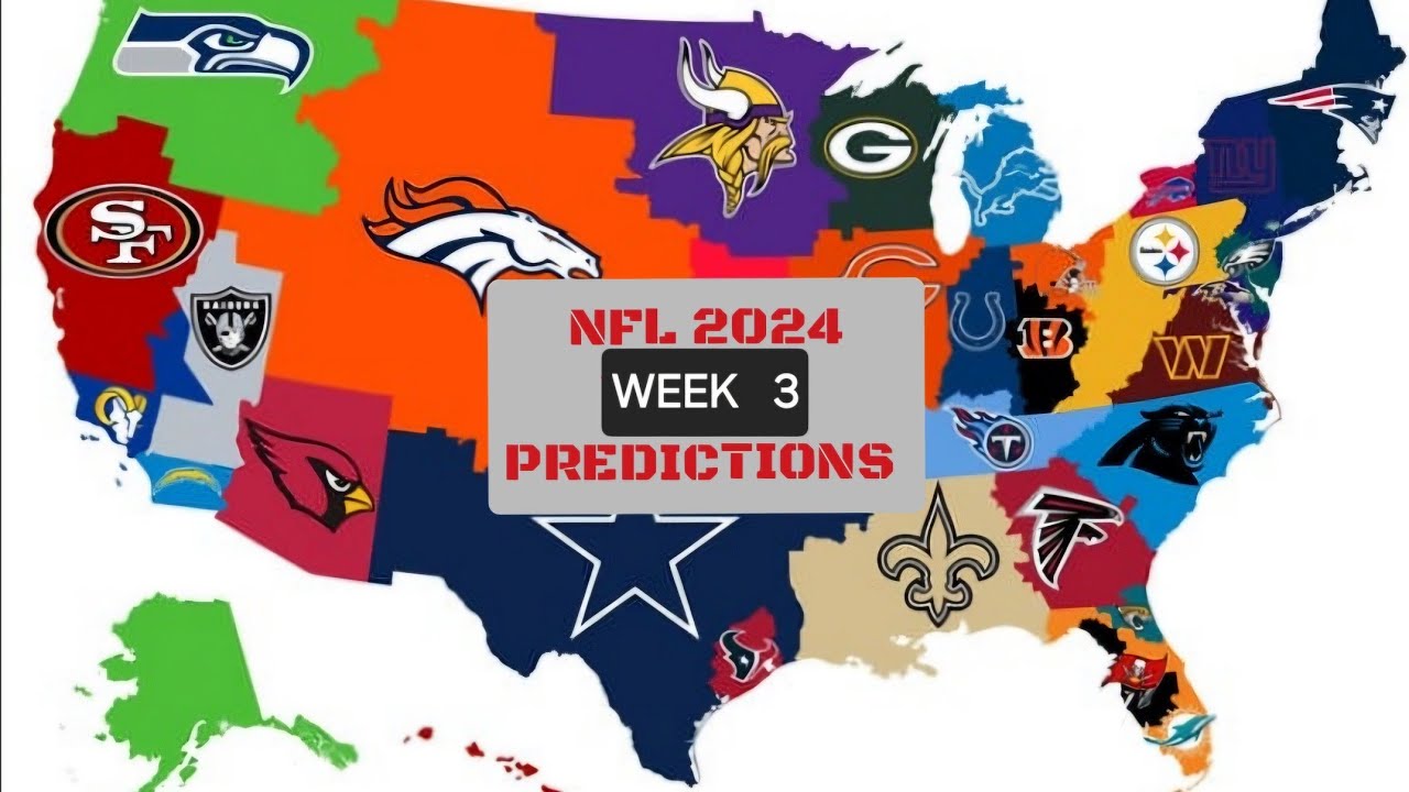 NFL 2024 WEEK 3 PREDICTIONS - YouTube