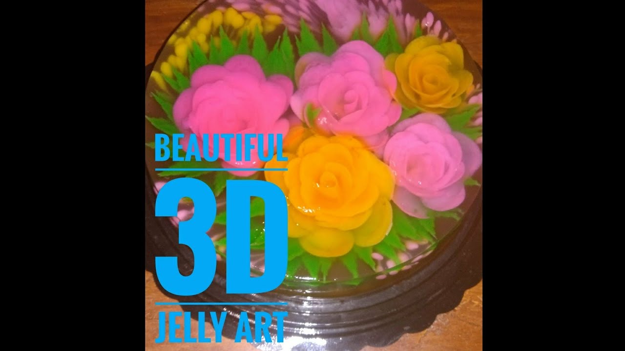 Jelly Art 3D - YouTube