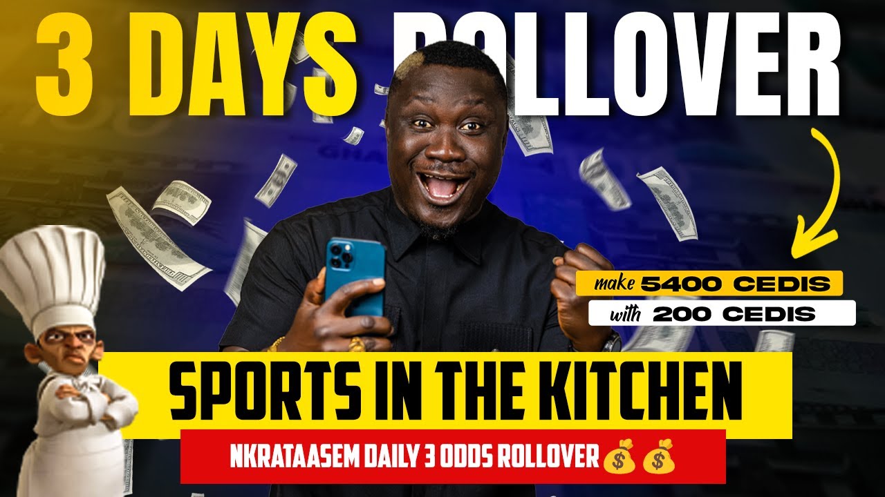 SPORTS IN THE KITCHEN: Daily 3 Odds Rollover💰💰 | BEGIN APRIL WITH A ...