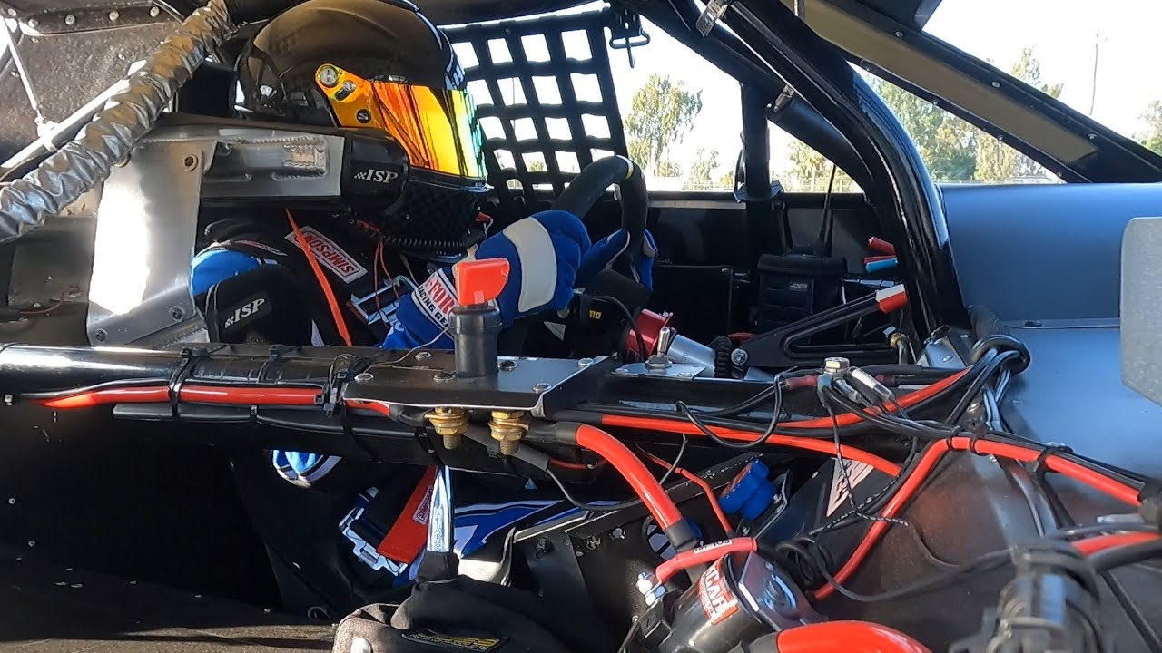 Kylie Glick’s Junior Late Model Debut at Madera Speedway - YouTube