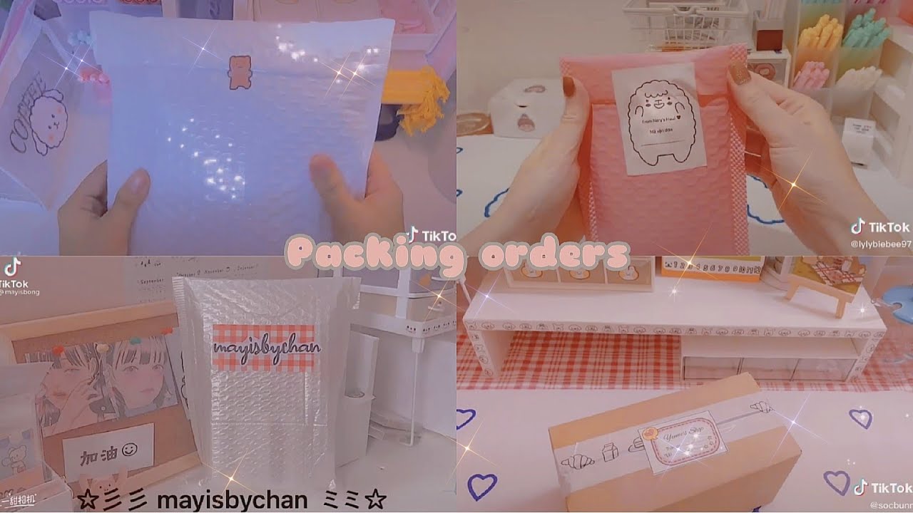Tik Tok Việt Nam 🌟 Một ngày gói hàng 🙆 Packing orders with tiktok 📦 ...
