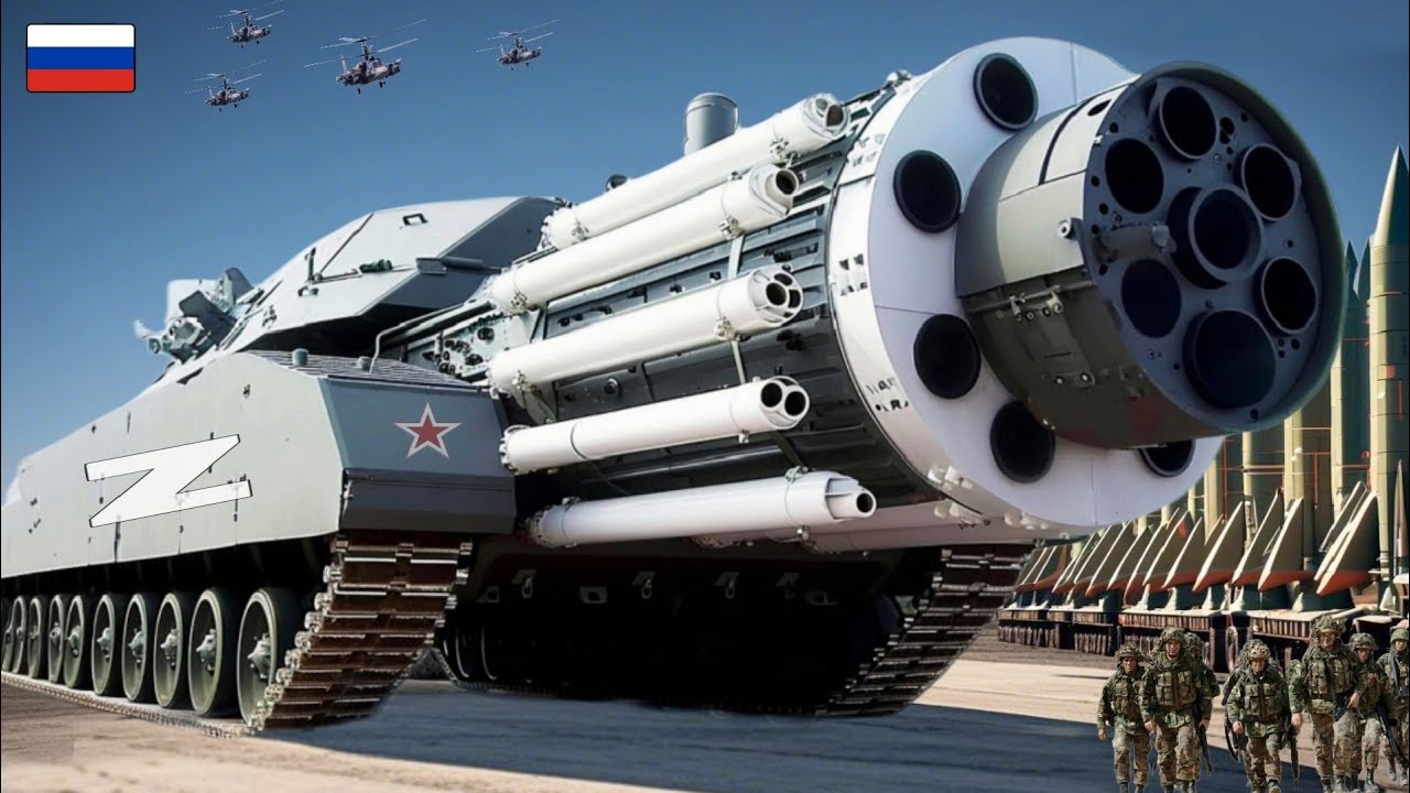 Today! Russian turbo-powered giant tanks brutally bombarded the ...