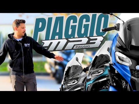 Piaggio MP3 Vergleich 310 vs 400 Sport vs 530 Exclusive – Daten, Features & Rückfahrkamera im Check