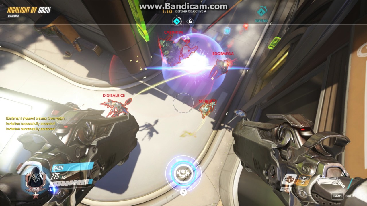 Overwatch: Reaper Death Blossom - YouTube