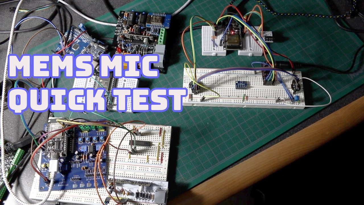 I2S: MEMS Mics and a PCM5102A DAC - YouTube