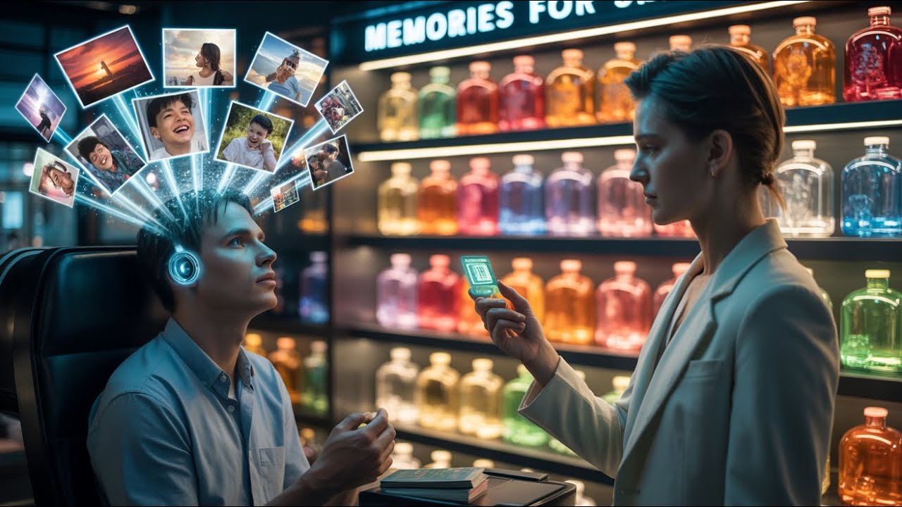 Future Earth 2600: Memories for Sale | Sci-Fi AI Short Film (4K) - YouTube