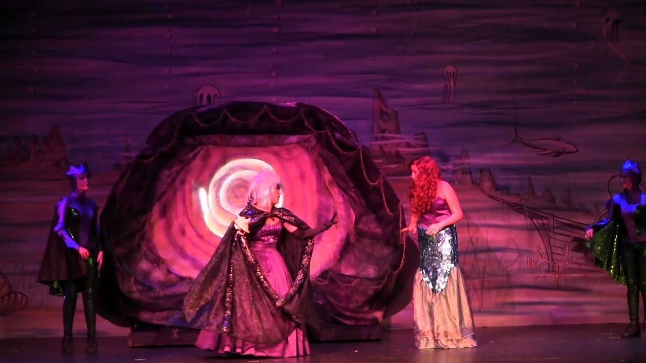 The Little Mermaid Scene 10 Ursula's Lair Poor Unfortunate Souls - YouTube