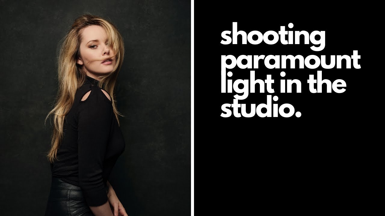 Shooting Paramount light on medium format - YouTube