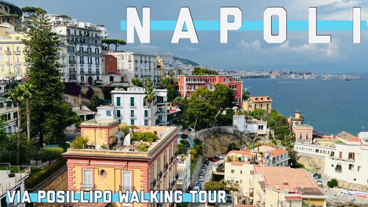 Walking Tour NAPOLI via Posillipo | City Walk - 4K UHD - YouTube