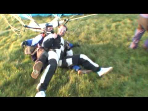 Thomas Waterhouse Tandem Parachute Jump 13/11/11 - YouTube