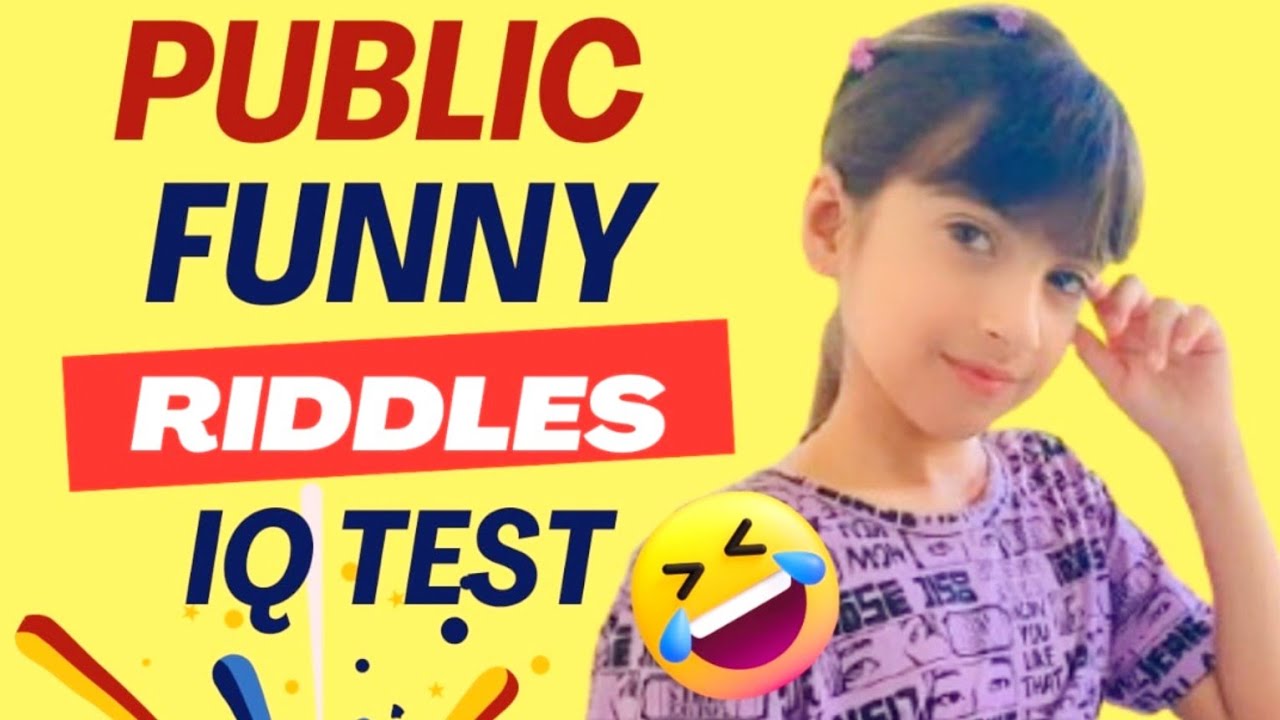 Funniest Riddles & IQ Questions to Test Your Brainpower! Public Funny ...