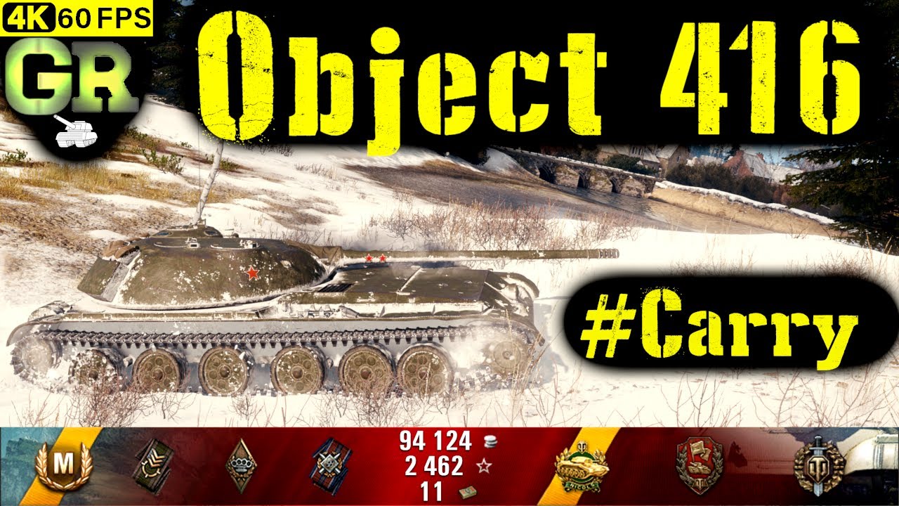 World of Tanks Object 416 Replay - 6 Kills 4.2K DMG(Patch 1.4.0) - YouTube
