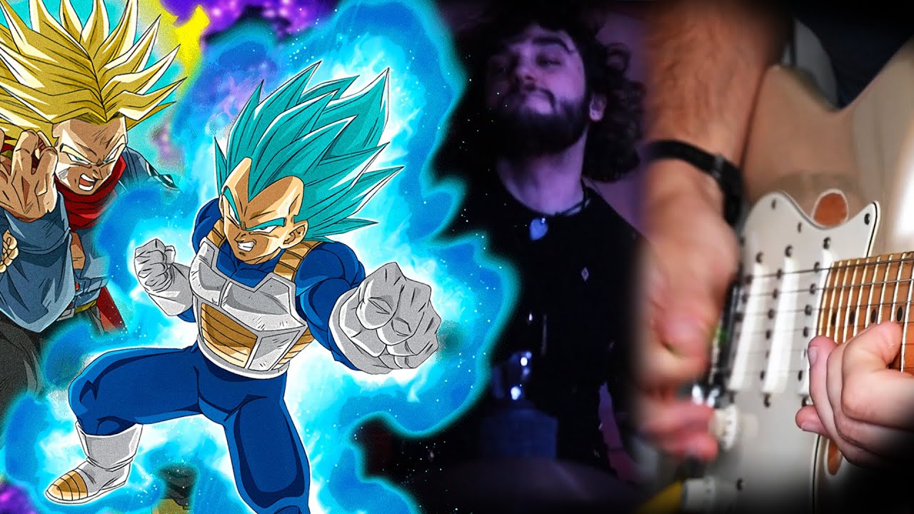 LR INT SSGSS Vegeta & SSJ Trunks DRUM & GUITAR COVER!! ft ...