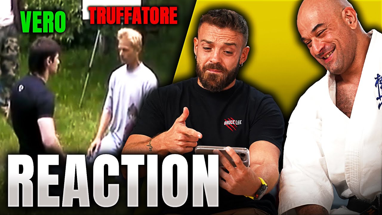 MAESTRO DI KARATE REAGISCE AI MAESTRI FAKE DI ARTI MARZIALI - YouTube